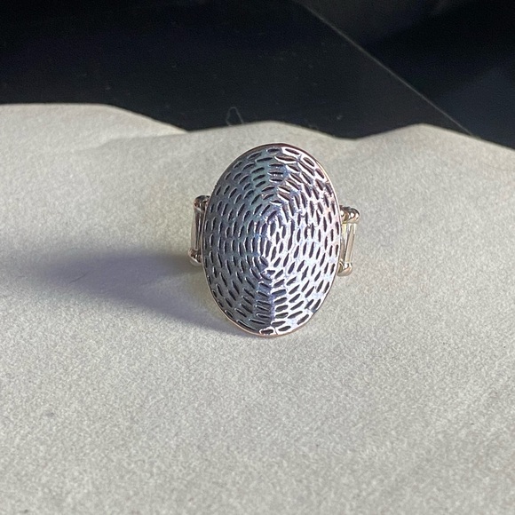 paparazzi | Jewelry | Paparazzi Silver Disc Ring | Poshmark